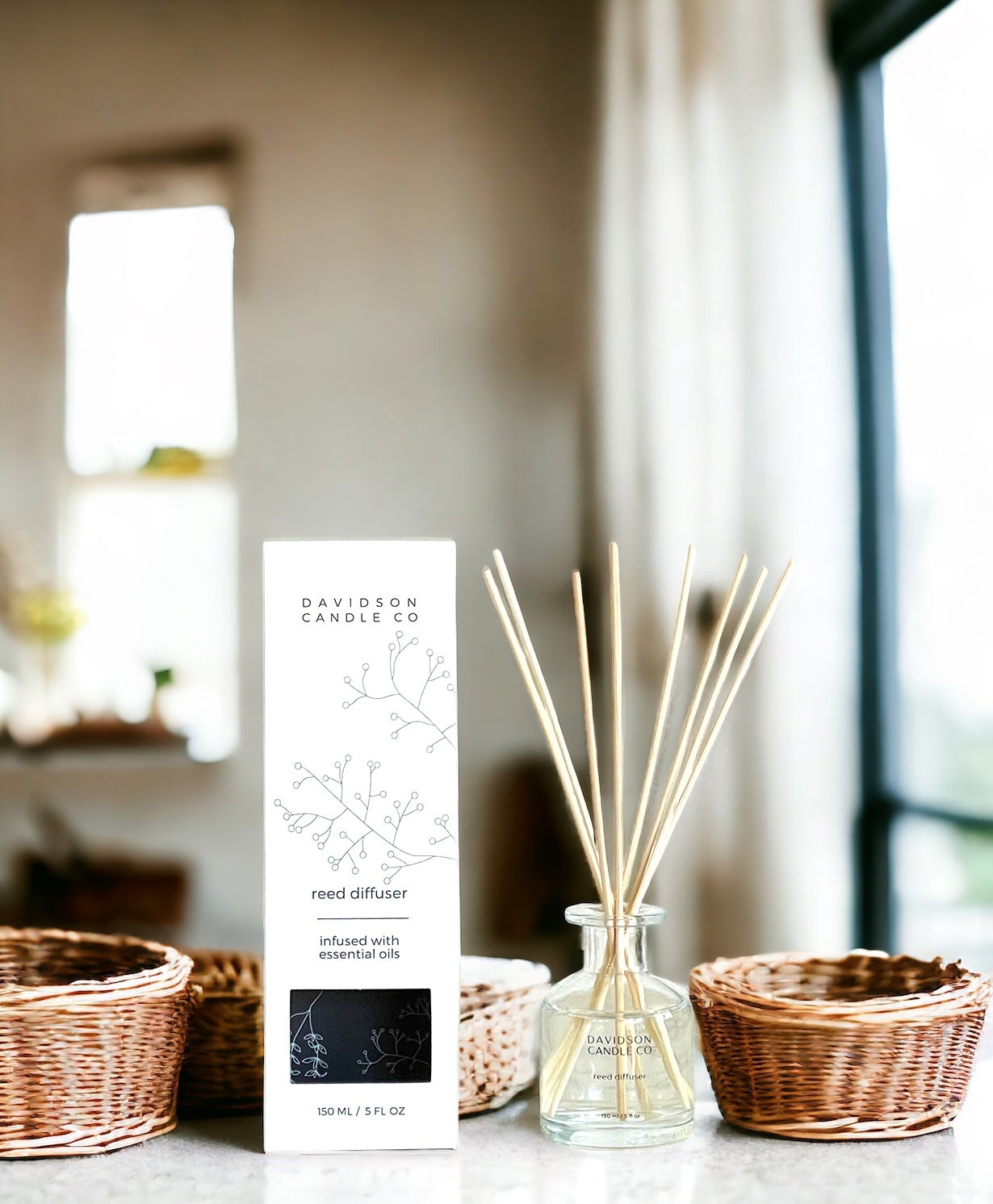 Beachwood Reed Diffuser | Davidson Candle Company